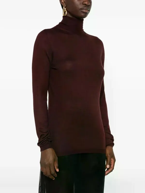 Fabiana Filippi Cashmere-silk Roll-neck Sweater