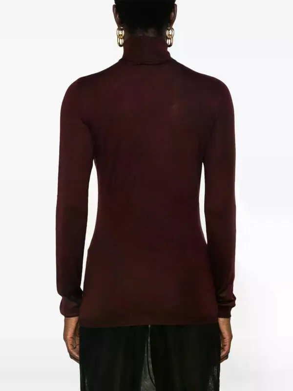 Fabiana Filippi Cashmere-silk Roll-neck Sweater