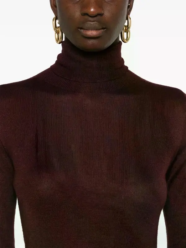 Fabiana Filippi Cashmere-silk Roll-neck Sweater