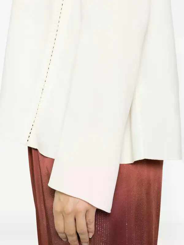 FORTE_FORTE Round-neck Blouse