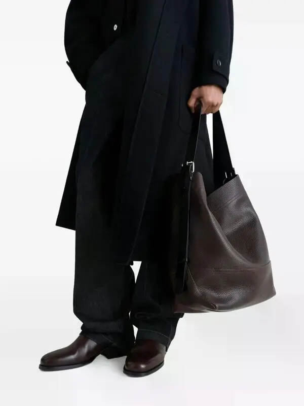 LEMAIRE Large Belted Tote Bag