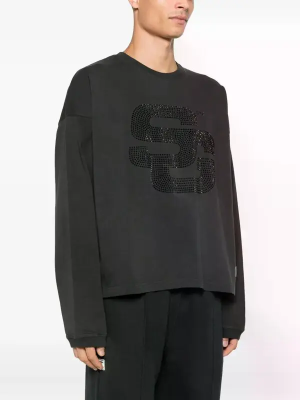 SUMMER GAMES Rhinestone-embellished Sweatshirt