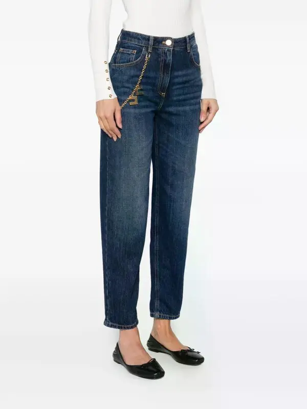 Elisabetta Franchi Chain-embellished Jeans