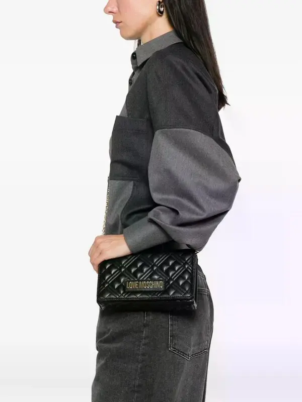 Moschino Quilted Cross Body Bag