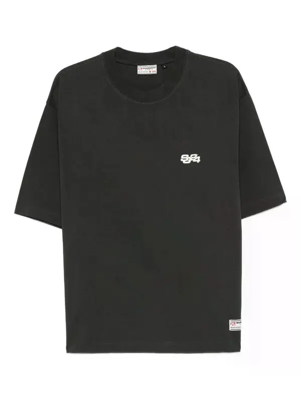 SUMMER GAMES Logo-embroidered T-shirt - Black
