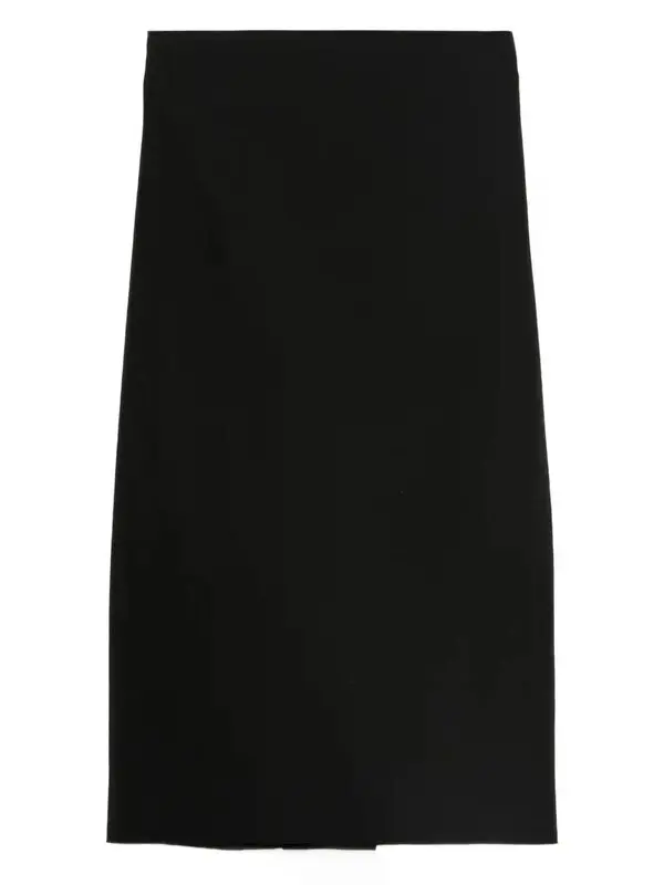 Alberta Ferretti Pencil Wool-blend Skirt