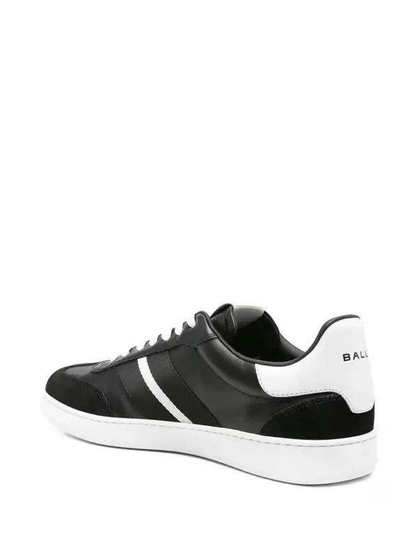 Bally Raise Leather Sneakers - Black