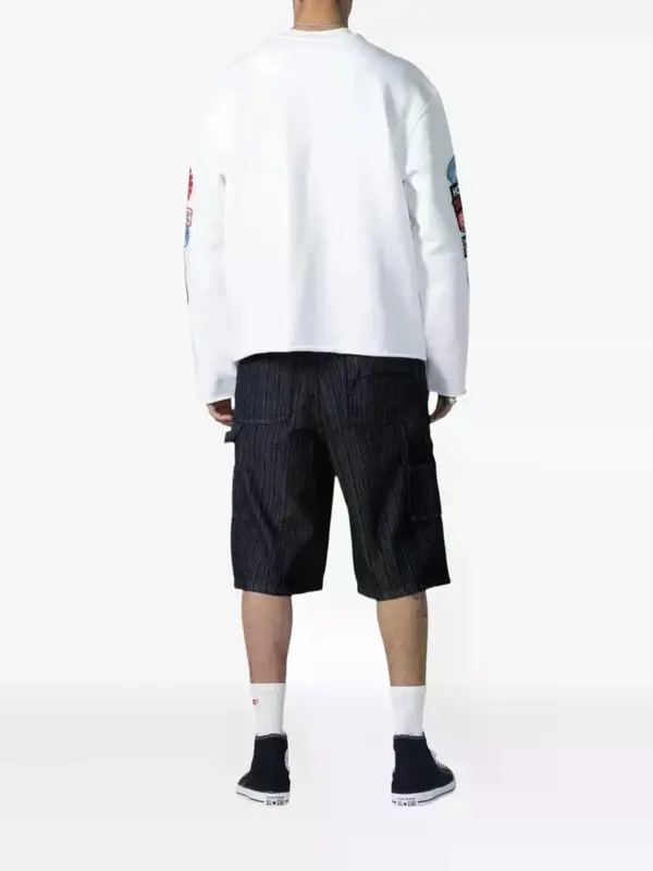 HONOR THE GIFT Gears Twill Carpenter Shorts - Black