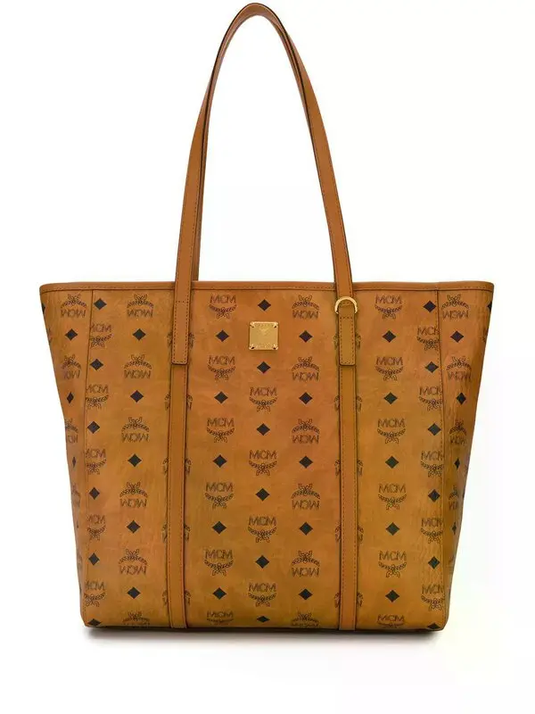 Mcm Visetos Toni Shopper Bag