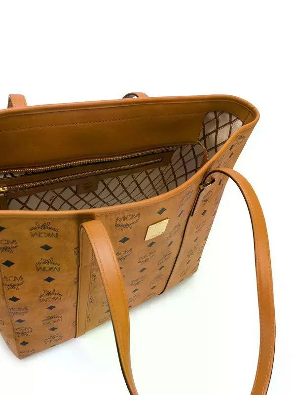 Mcm Visetos Toni Shopper Bag