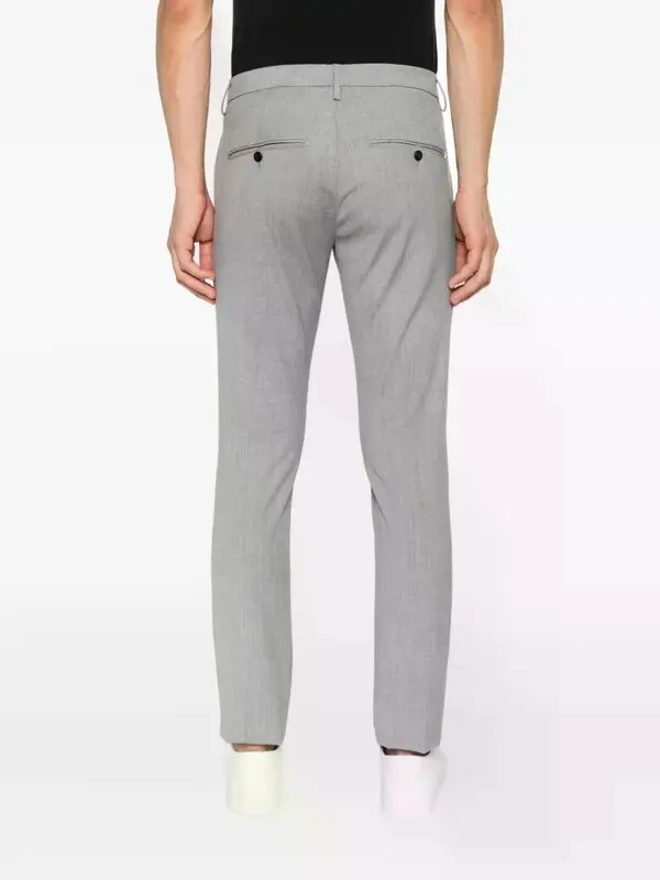 DONDUP Mélange-effect Trousers