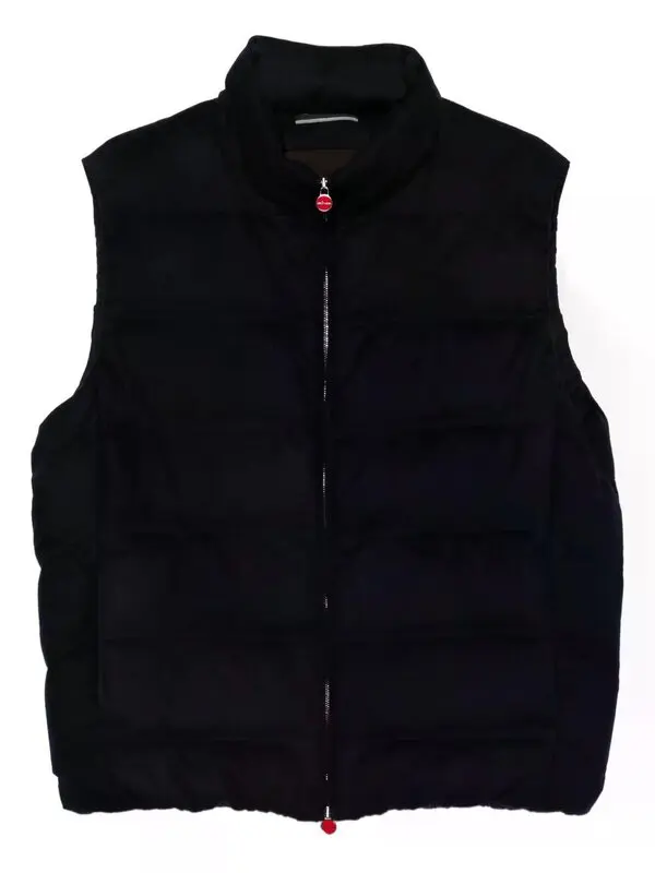 Kiton Quilted Zip-fastening Vest