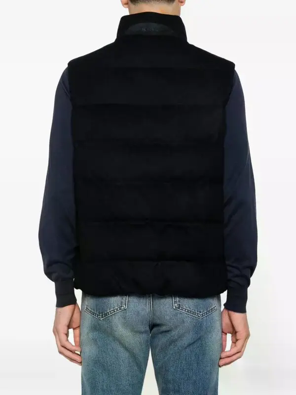 Kiton Quilted Zip-fastening Vest