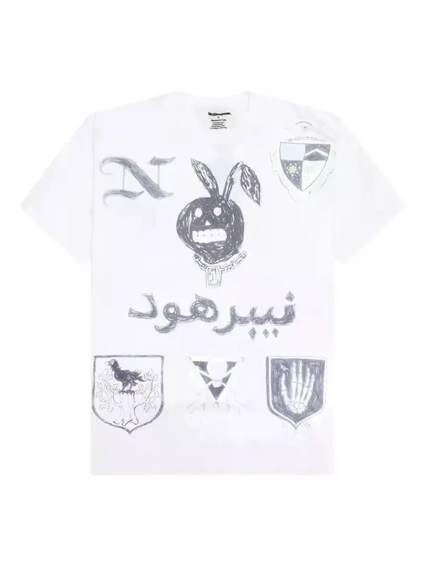 NEIGHBORHOOD Graphic-print T-shirt - White