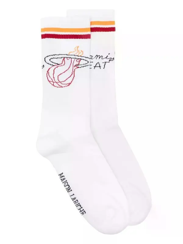 Maison Labiche X Nba Socks - White