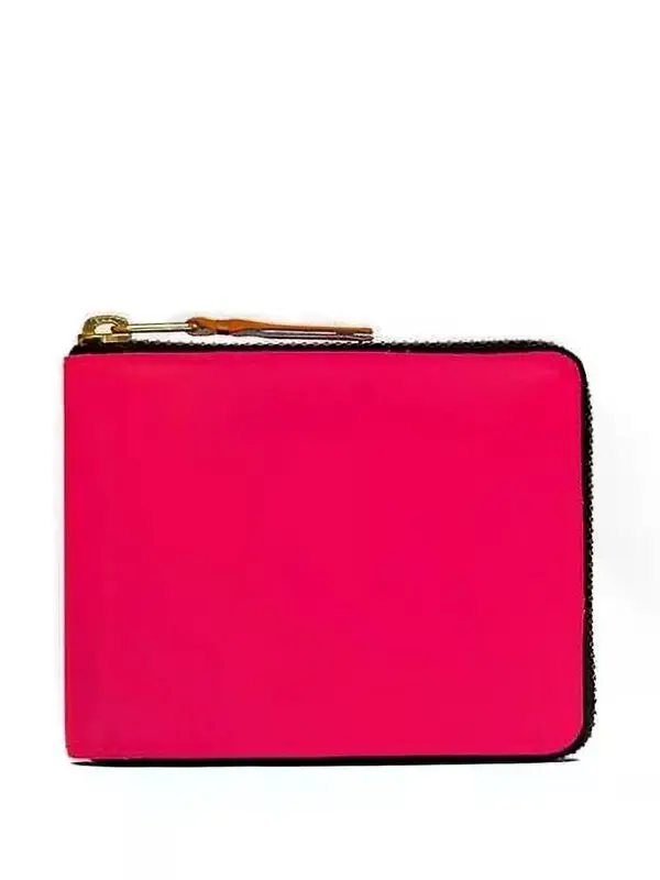 Comme Des Garçons Leather Wallet - Pink