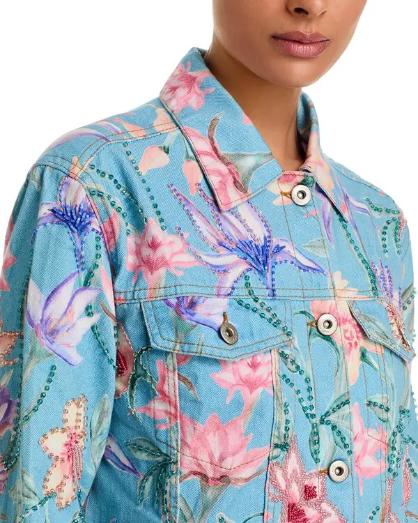 PatBO Amaryllis Denim Jacket