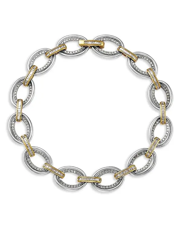 Bloomingdale'S Diamond Link Bracelet, 1.0 Tcw - Two-tone
