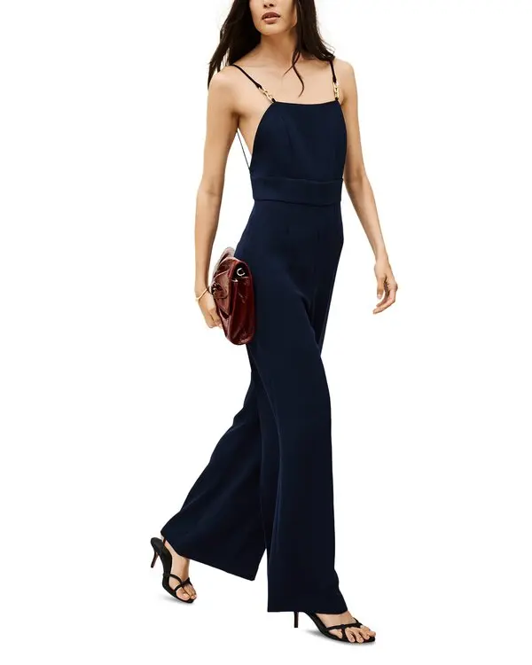 Ba&sh Clarisse Wide Leg Jumpsuit
