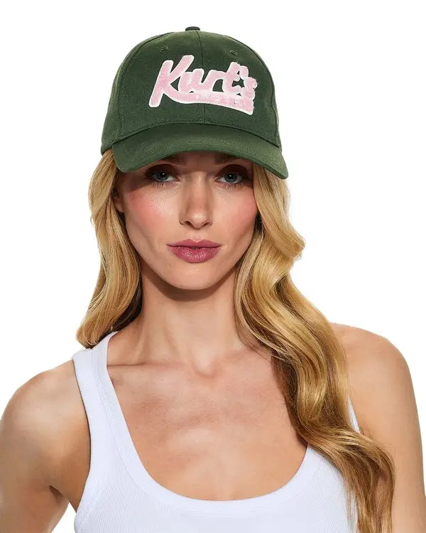 Kurt Geiger Kurt's Motel Cap - Dark Green