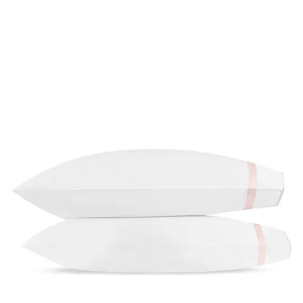 MATOUK Louise Standard Pillowcase, Pair - Pink