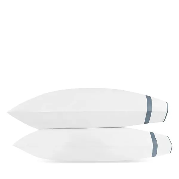 MATOUK Louise Standard Pillowcase, Pair - Sea