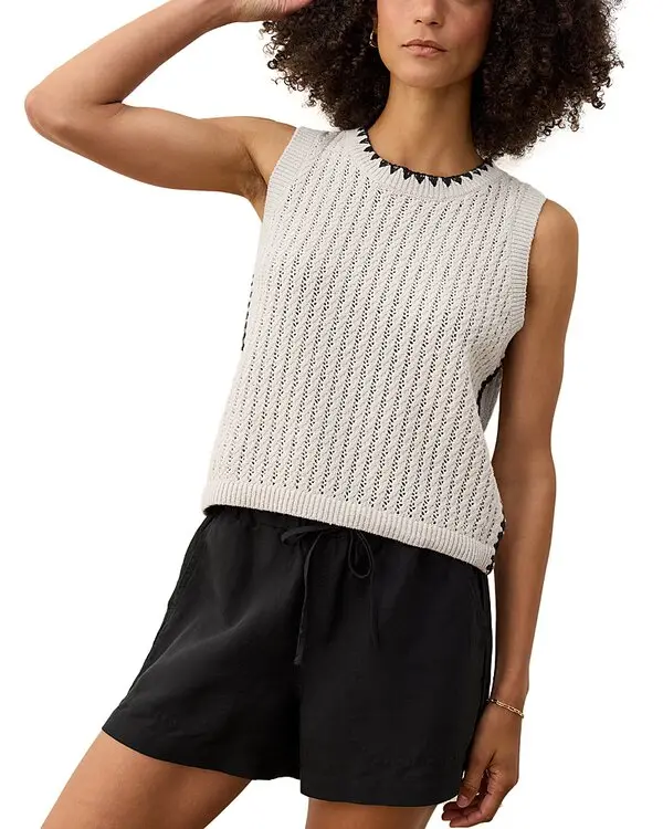Marine Layer Clara Sleeveless Sweater Vest