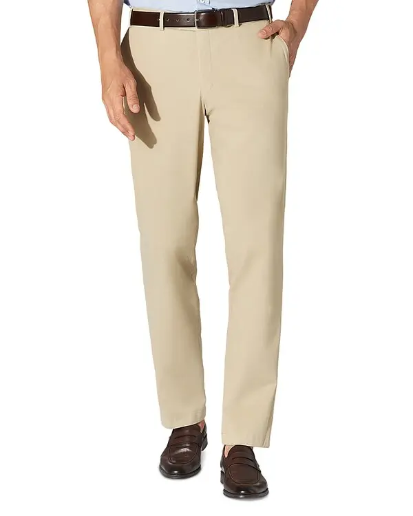HILTL Parma Essential Cotton Stretch Chino Pants - Walnut