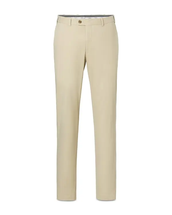 HILTL Parma Essential Cotton Stretch Chino Pants - Walnut