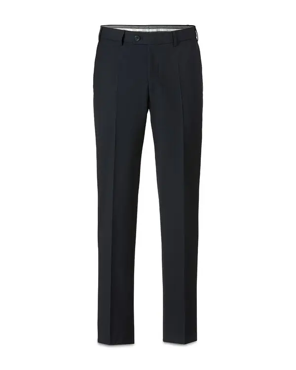 HILTL High Twist Wool Stretch Trousers - Navy Blue