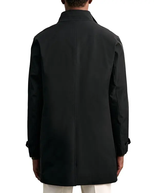 REISS Hybrid Overcoat With Removable Interior - Black