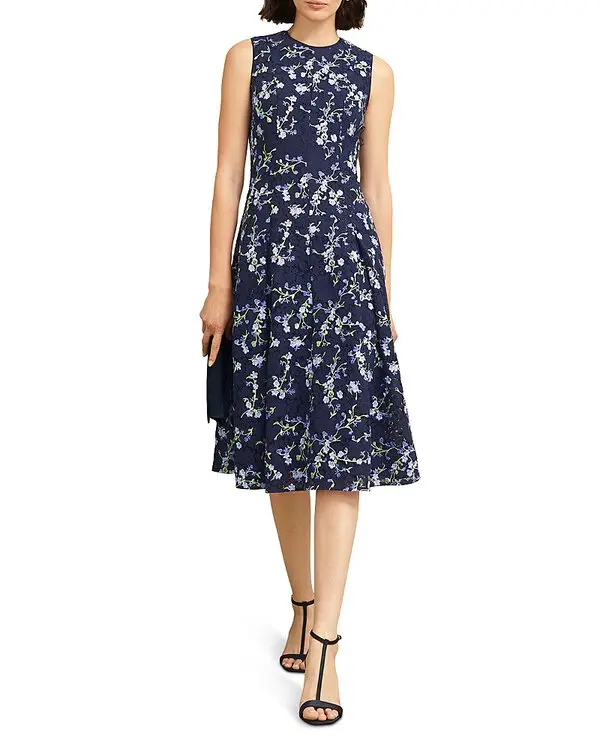 HOBBS LONDON Ria Embroidered Dress
