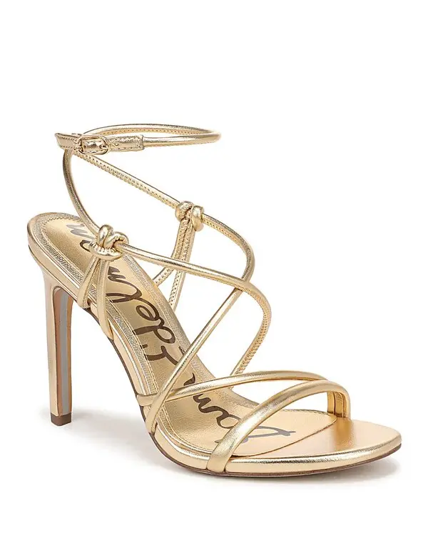 Sam Edelman Isadora Strappy Sandals - Gold