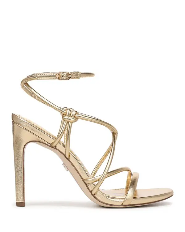 Sam Edelman Isadora Strappy Sandals - Gold