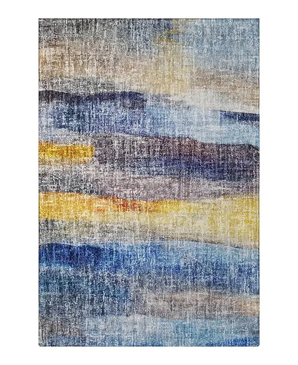 DALYN RUG COMPANY Dalyn Boca Washable Bo4 Area Rug, 10' X 14 - Blue
