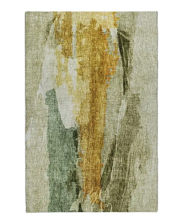 DALYN RUG COMPANY Dalyn Boca Washable Bo6 Area Rug, 5' X 7'6 - Aloe