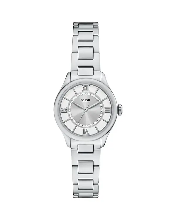 Fossil Gilmore Watch, 28mm - Silver/silver
