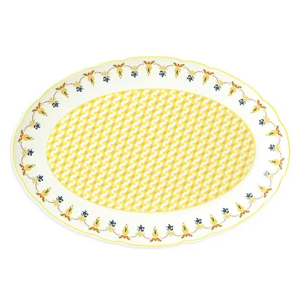 Bernardaud Trianon Oval Platter - Multi