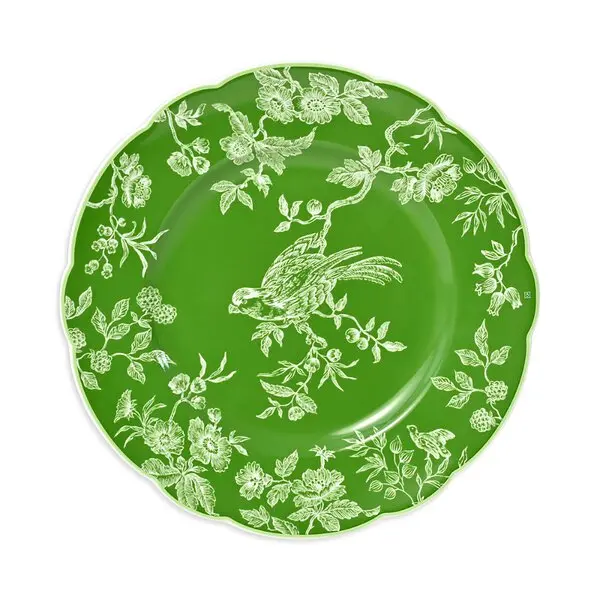 Bernardaud Albertine Salad Plate - Green White