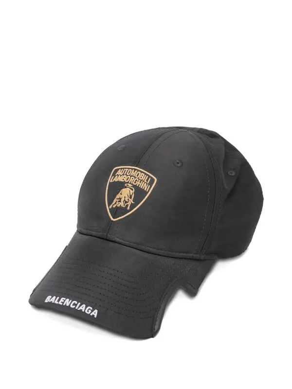 Balenciaga X Lamborghini Baseball Cap - Black