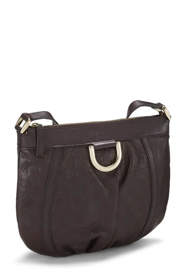 Gucci Guccissima D-ring Abbey Messenger Bag