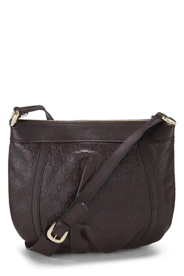 Gucci Guccissima D-ring Abbey Messenger Bag