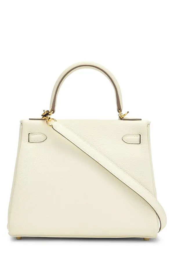 Hermès Mushroom Togo Kelly Retourne 25