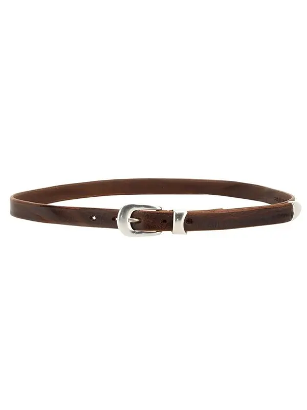 Our Legacy Leather Belt - Brown