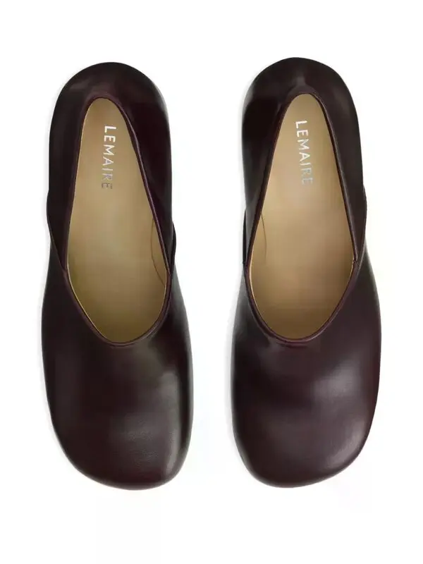 LEMAIRE Anatomic Block-heel Pumps