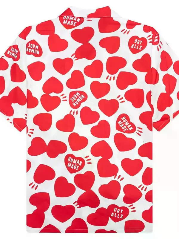 HUMAN MADE Heart-print Shirt