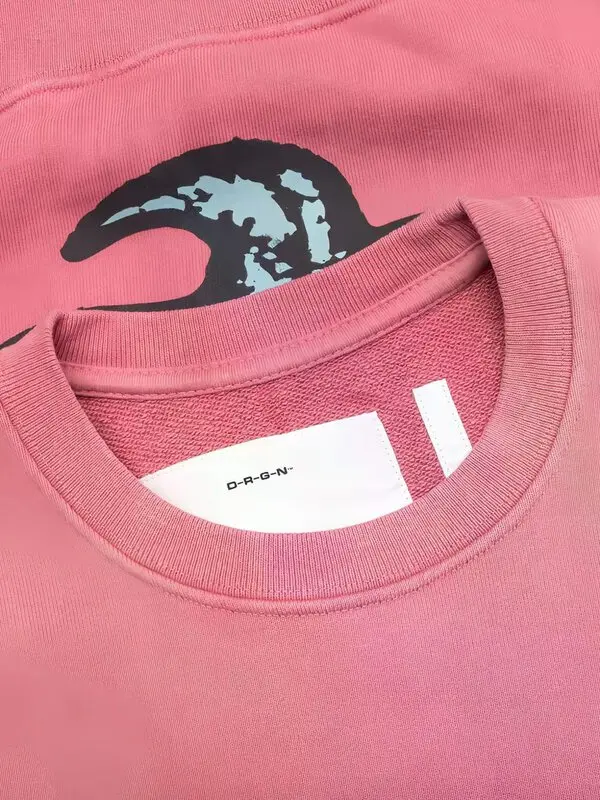 D-R-G-N Graphic-print Crew-neck Sweatshirt