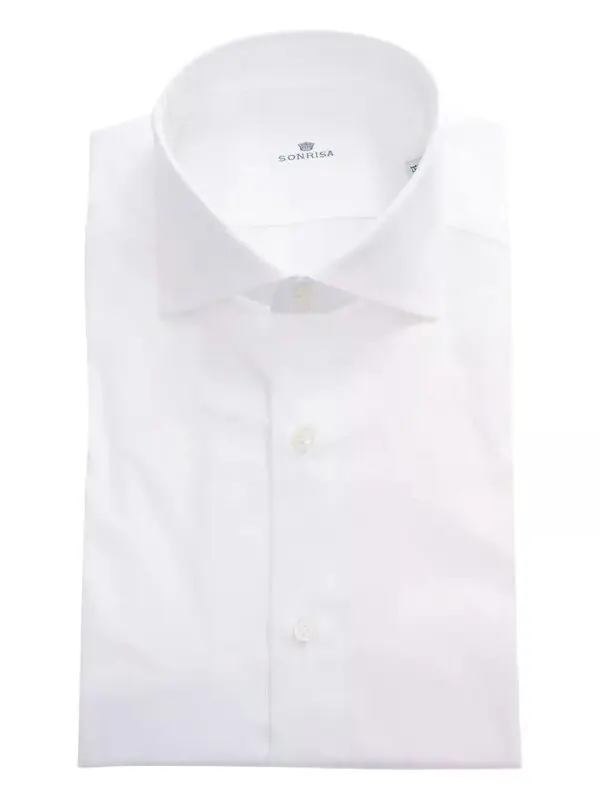SONRISA Buttoned-up Cotton Shirt - White