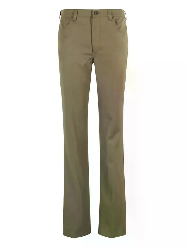 Attico Button-fly Trousers - Green