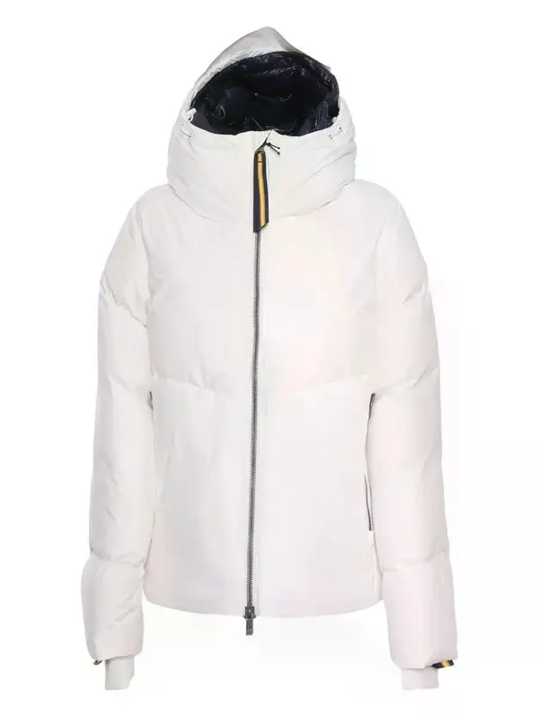 K-WAY Hooded Quilted Coat